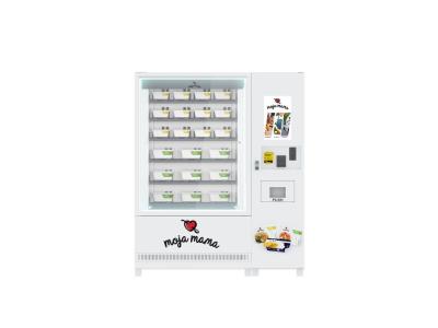 China Magdalena del Lcd máquina expendedora de la ensalada de 32 pulgadas con el elevador y el sistema de enfriamiento en venta