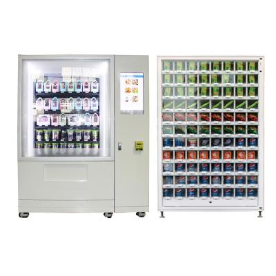 China Magdalena del Lcd máquina expendedora de la ensalada de 32 pulgadas con el elevador y el sistema de enfriamiento en venta