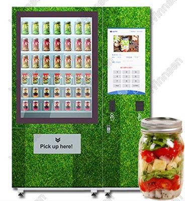 China Magdalena del Lcd máquina expendedora de la ensalada de 32 pulgadas con el elevador y el sistema de enfriamiento en venta