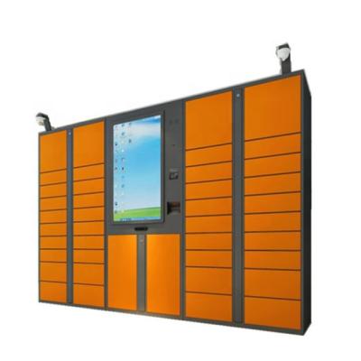 China Barcode Password Computer CRS Luggage Lockers Safe With Multi Language Ui for sale