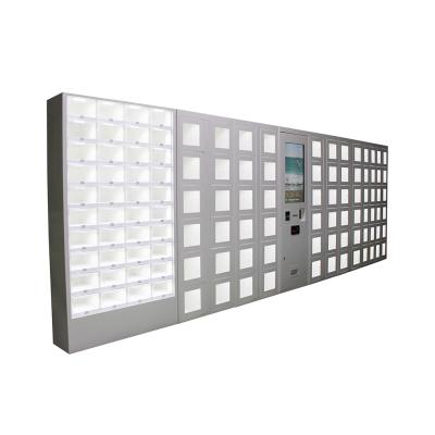 China 24/7 Different Doors Flowers Locker Vending Machine with 15.6" Screen Credit Card Reader for sale