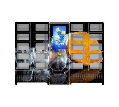 China Cooling Big Touch Screen Locker Vending Machine Remote Control for sale