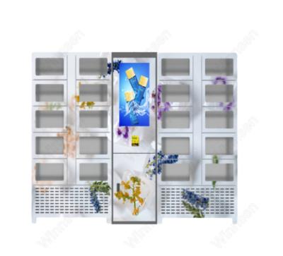 China 24 Hours Wifi Vending Locker Credit Card Payment for sale