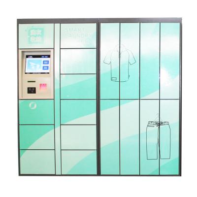 Cina Armadio automatico incustodito della lavanderia con self service ed il pagamento in vendita