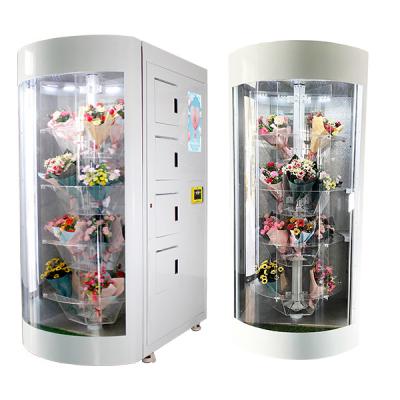 Chine 24 distributeurs automatiques de fleurs fraîches de bouquets automatisés avec la LED allumant l'affichage à vendre