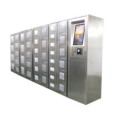 China Custom Coolant Coffee Vending Lockers Machine Stainless Steel With Transparent Door for sale