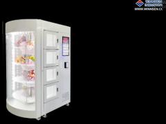Boutique de fleurs Winnsen Vendeuse de fleurs fraîches avec une grande fenêtre transparente