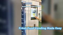 Automatic Refrigerated Vending Machines for Fresh Food