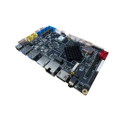 China 8K Resolution Debian Motherboard with 32G EMMC and Quad-core 2.0 GHz CPU for Commercial Display for sale