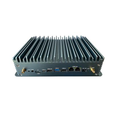 China AI Box with 6 TOPS NPU and RK3588 Octa-Core CPU for 4G/5G Network Support in Compact Computer Micro Power Box for sale