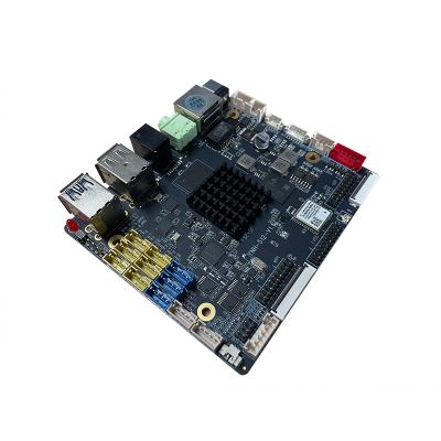 China POS Motherboard with RK3566 Quad-Core 1.8 GHz CPU, 4K Decoding Resolution, and Dual-Band WiFi 6 Module for Retail Applications for sale