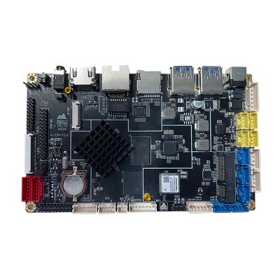 China Rockchip RK3568 CPU Financial Display Debian Board Including Standard 2G DDR LPDDR 4 Memory Optional 4G 8G for POS Solutions for sale