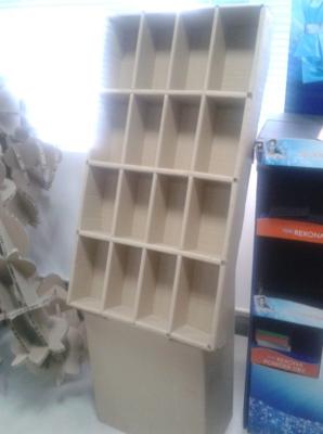 China Custom POP display corrugated cardboard display short run digital cutter for sale