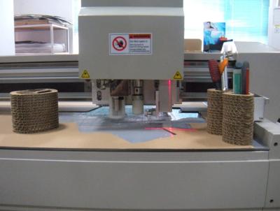 China Corrugated paper cardboard sample cutter custom design for small run production for sale