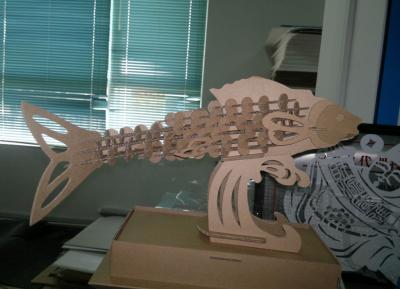 China Flatbed corrugated board sheet sample maker cutter plotter knife clear cutting for sale