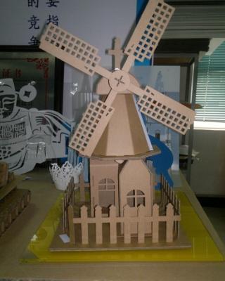 China Corrugated paper 3D model CAD design sample cutting table for sale