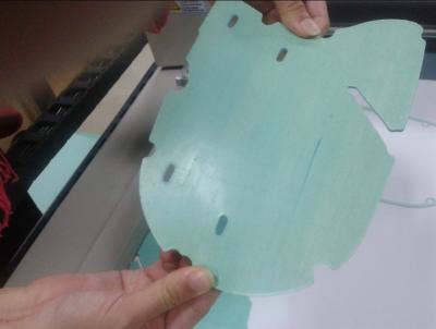 China Rubber cork gasket computerized cutting machine for sale