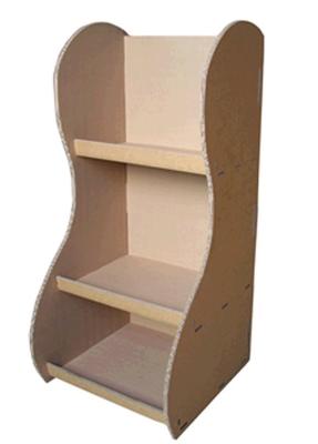 China Multi-wall corrugated board display stand sample cutting machine small quantity production for sale