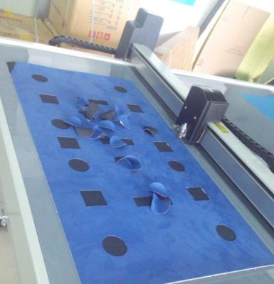 China Printing rubber blanket cnc cutting machine half cutting for transfer printing for sale