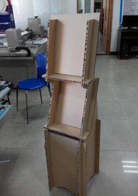 China Solid honeycomb paper board  showing stand sampling cutting machine for sale