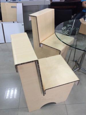 China Temporary honeycomb paper furniture prototype cutting machine for sale