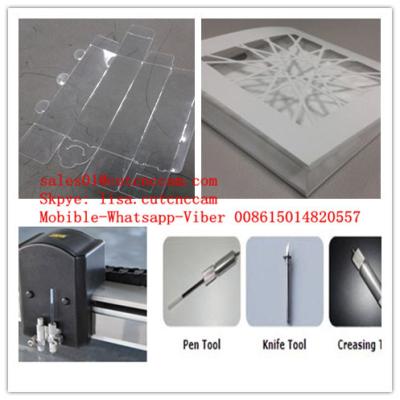 China Ivory SBS Paper Board Folding Digital Pre-production CAD Samples Cutting Table for sale