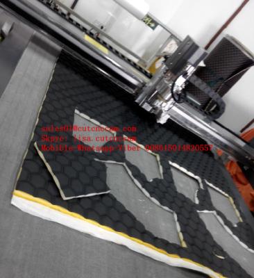 China Foam Rubber Cushion Sponge Plastic Composite CNC Digital Cutting Machine for sale