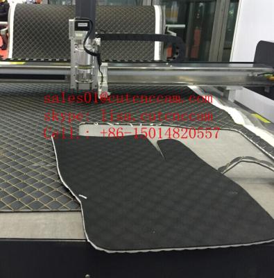 China PVC Coil Car Mat Floor Carpet Knife Digital Cutting Machine for sale