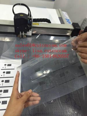 China PVC Plastic Paper Film SIM RFID Smart Card Pattern Production Digital Cutting Machine for sale