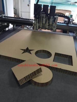 China 50mm Honeycomb Paper Board Sample Prototype Digital Cutting Plotter Machine for sale