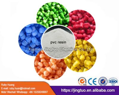 China PVC resin SG5 SG7 SG8 white powder rawmaterial for PVC products widely for sale
