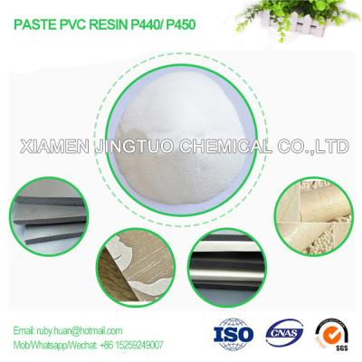China Paste PVC Resin P440 P450 Emulsion PVC Resin used for artificial leather for sale