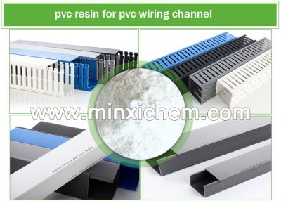 China ISO Factory White Color Powder PVC resin SG3 SG5 SG7 SG8 with K value K65 K66 K67 for PVC wiring channel for sale