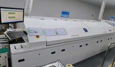 Cina trasportatore di riscaldamento RF-H800 della macchina 1500mm/min della lega per saldatura di riflusso di zona di 2940mmⅠ in vendita