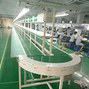 China 3M SMT Production Line 400mm Width Touch Up ESD Belt Conveyor for sale