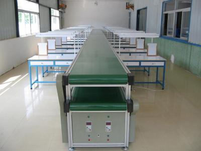 China 12M Productielijn 400mm van PCB SMT 500mm de Riemtransportband van Breedte Groene pvc ESD Te koop