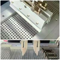 China PLC Touch Screen Solder Paste Printer 320*500mm Platform ASP-300 for sale
