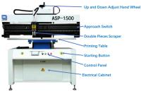 China SMT 320*1550 Platform Solder Paste Printer 0.2mm IC Semi Automatic for sale