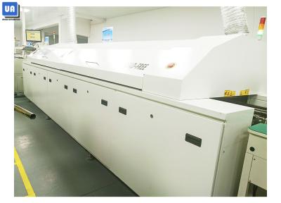 Cina 2000mm/forno senza piombo di riflusso di Benchtop di zone del forno 10 di riflusso di min 11KW in vendita