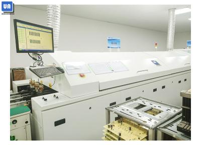 Cina 2000mm/forno senza piombo di riflusso di Benchtop di zone del forno 10 di riflusso di min 11KW in vendita