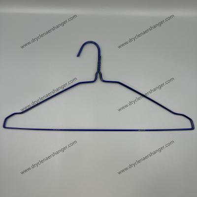 China 32 g per pc vinyl gecoate stalen hanger Duurzaam en langdurig voor ophangen Te koop