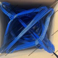 China Disposable Powder Coated Laundry Wire Hanger for sale