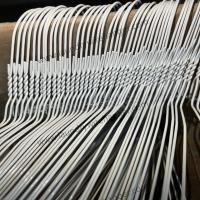 China Disposable Laundry Wire Hanger For Dry Cleaner Customized Diameter for sale