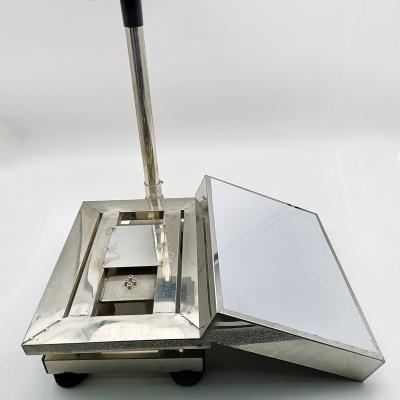 China Tempered Glass Platform Electronic Weight Measurement Device Industrial Heavy Duty Scale for Precise Weight Data Collection for sale