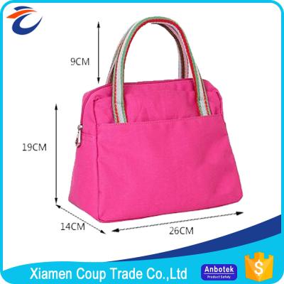 Cina Colore rosa romantico delle borse di totalizzatore delle donne della tela adatto a regalo promozionale in vendita