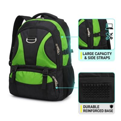 China Internal Frame 65L Camping Backpack with Detachable Daypack Rain Cover Included Adjustable Torso Length Expedition for sale