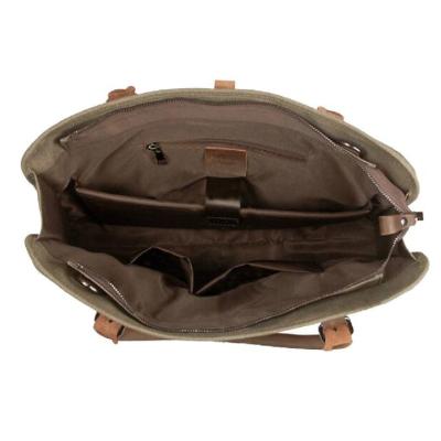 Cina Progettazione personale 42x7x32cm della borsa del computer portatile del Officeworks di logo degli uomini su ordinazione della tela in vendita