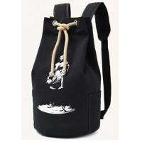 China Large Capacity Waterproof Canvas Drawstring Bucket Backpack for sale