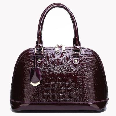 China O Crocodilo Único Ombro PLUTÔNIO Handheld Shell Bag das senhoras à venda