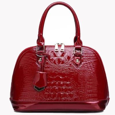 China O Crocodilo Único Ombro PLUTÔNIO Handheld Shell Bag das senhoras à venda